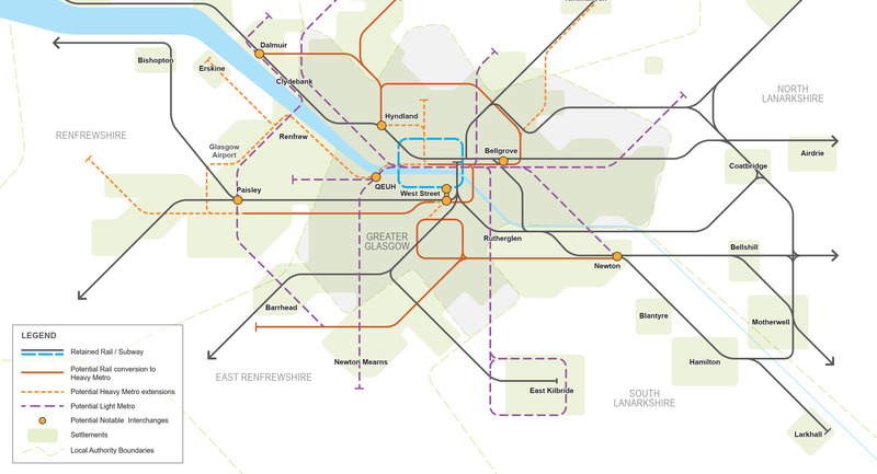 Clyde Metro confirmed as priority for transport investment | Invest Glasgow